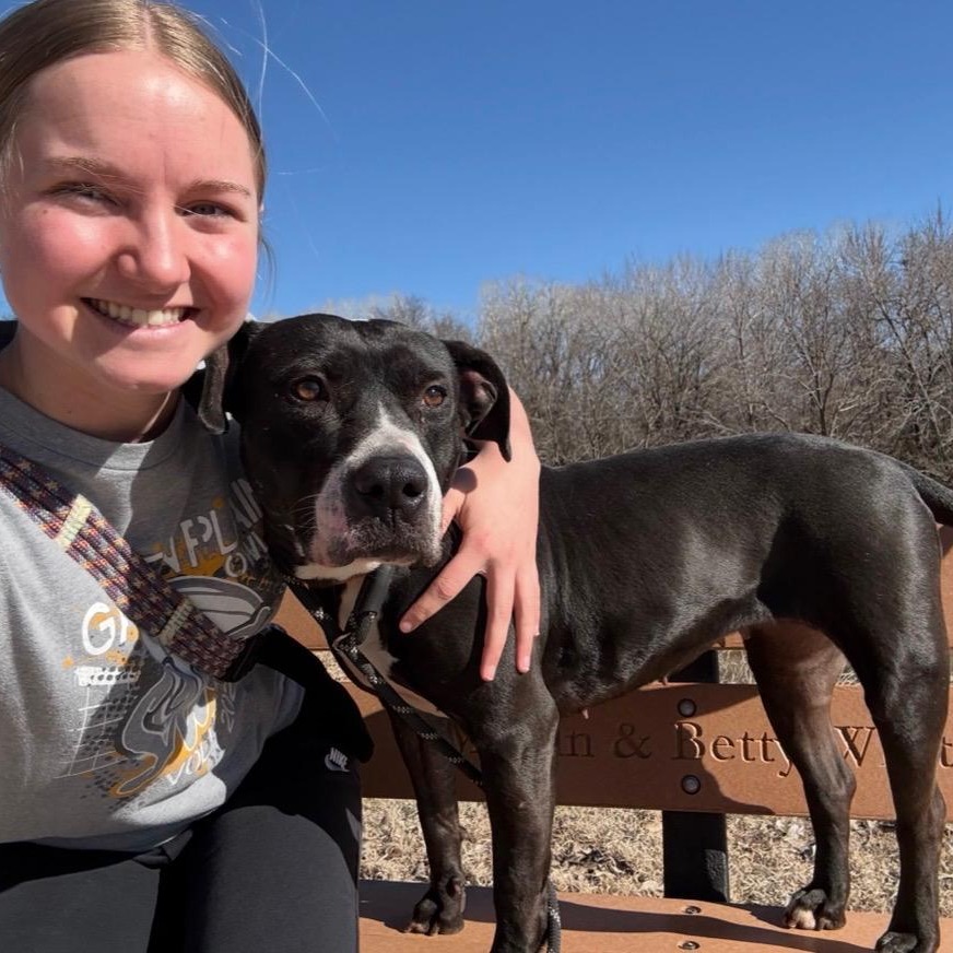 Waverly is available for adoption at Kingman County Humane Society